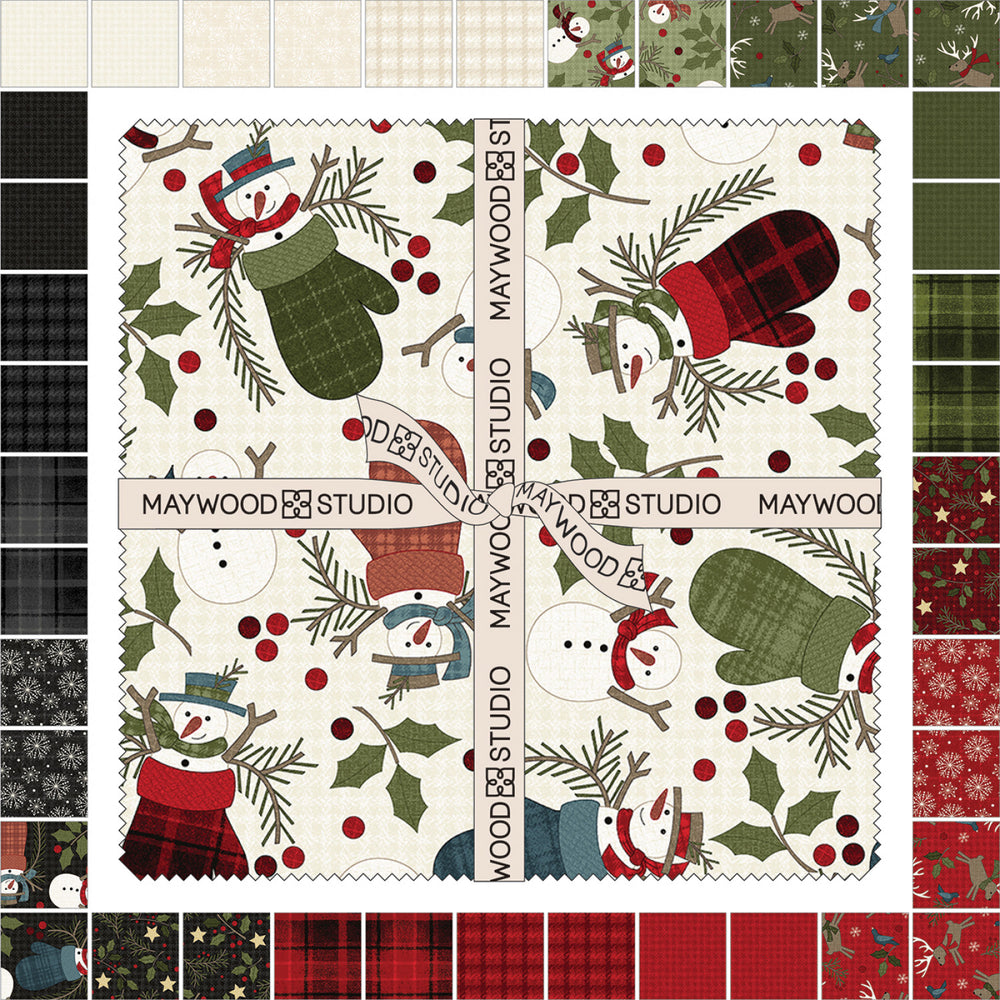 Holly Jolly Flannel by Bonnie Sullivan Collection - Layer Cake ...