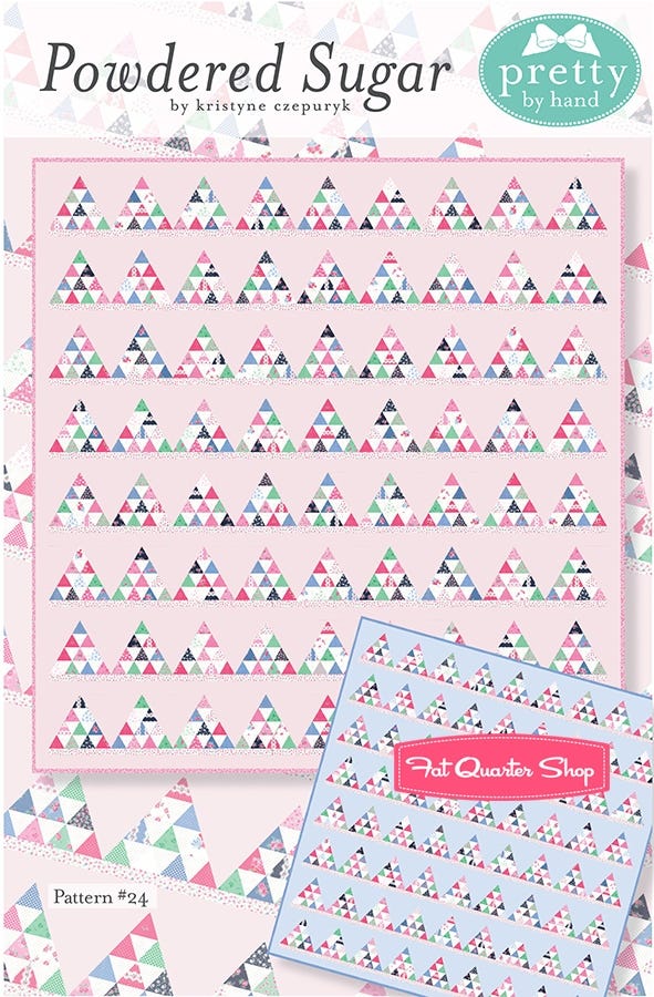 Powdered Sugar Downloadable PDF Quilt Pattern - quilting-designs.com