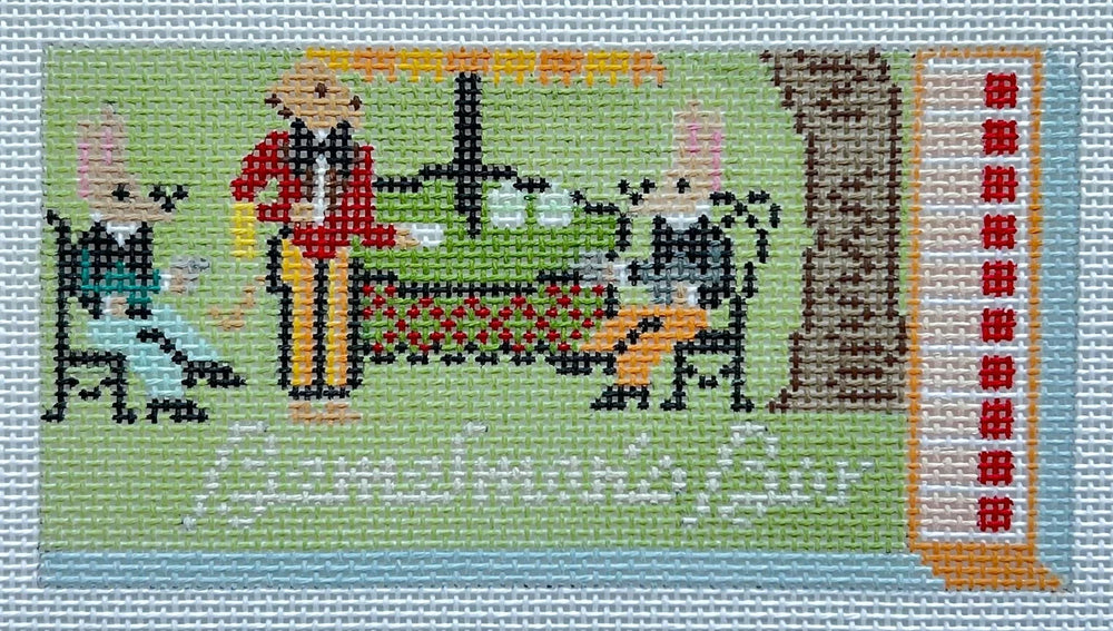 Spruce St Studio Bemelmans Bar Matchbox Needlepoint Canvas - quilting ...